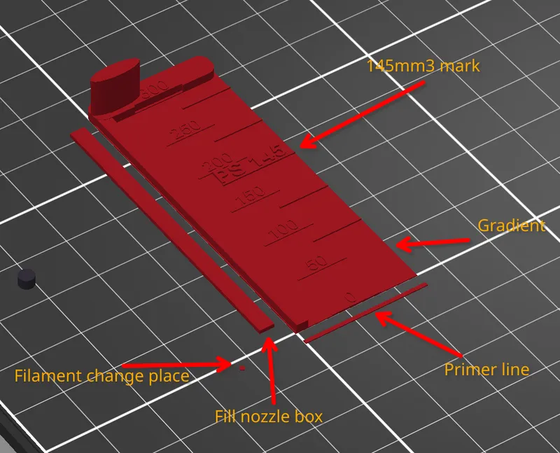 MMU filament purge calibration print - Core One & Mk3 by Ro3Deee ...