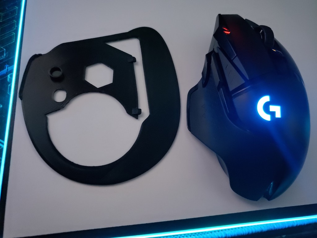 G502 Lightspeed Pinky Rest by Ballistic Turtle | Download free STL ...