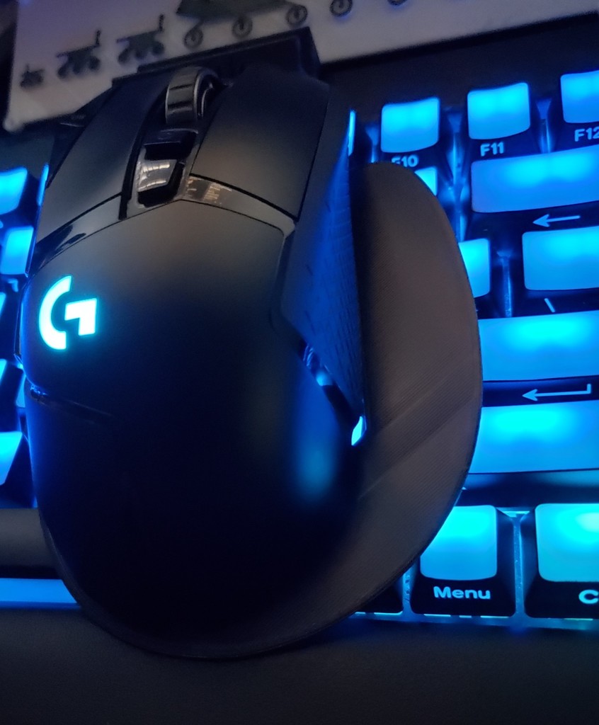 G502 Lightspeed Pinky Rest by Ballistic Turtle | Download free STL ...