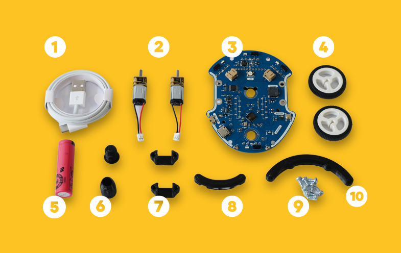 Pièces d'origine - Eliobot par Romain | Téléchargez gratuitement un modèle STL | Printables.com