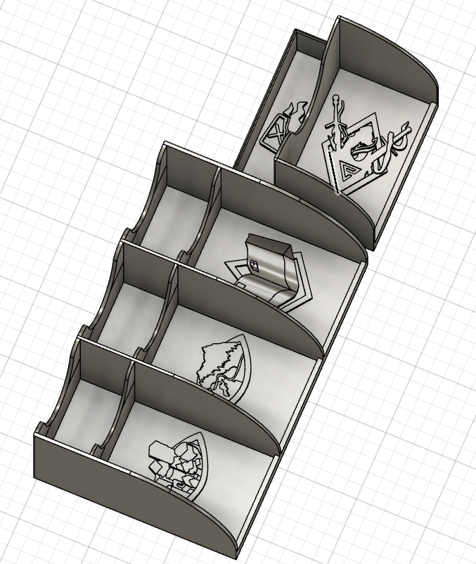 The Witcher: Old World - Deck holders by Auyl | Download free STL model ...