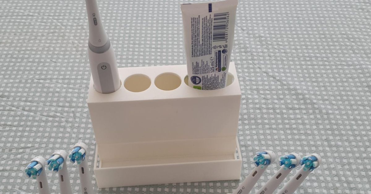 Remix Electric Tooth Brush Holder/Stand open design for 6 brush tips by ...