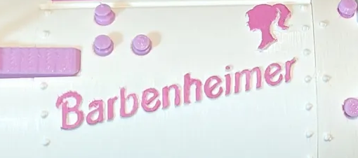 Barbenheimer - Word Only by EggAndFours | Download free STL model ...