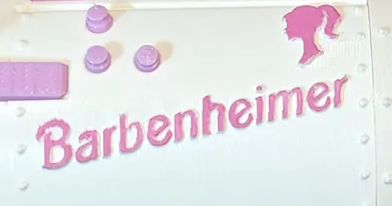 Barbenheimer - Word Only by EggAndFours | Download free STL model ...