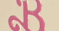 Barbie "B" Letter Logo Only by EggAndFours | Download free STL model ...