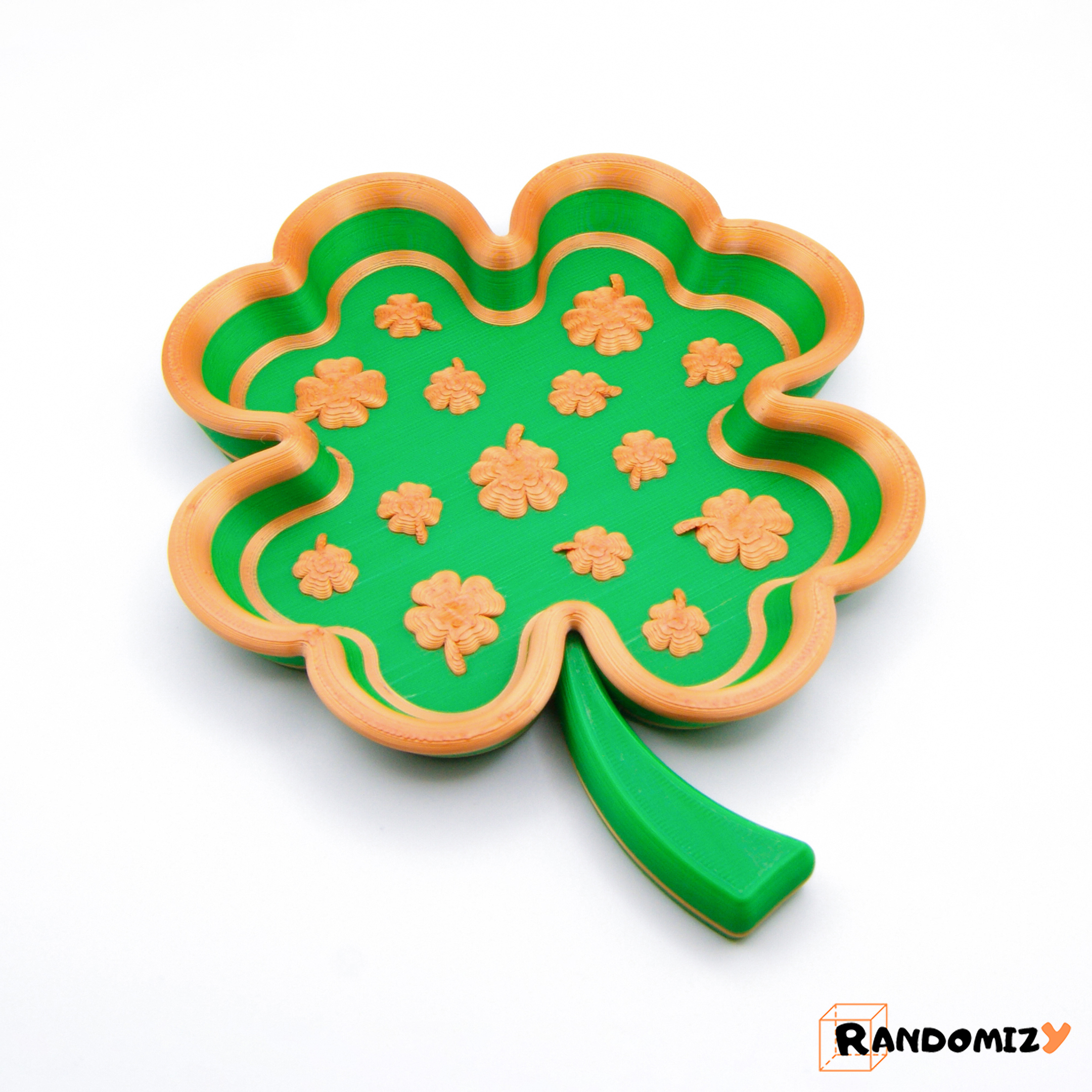 Four-Leaf Clover Tray/Bowl by Randomizy | Printables Store