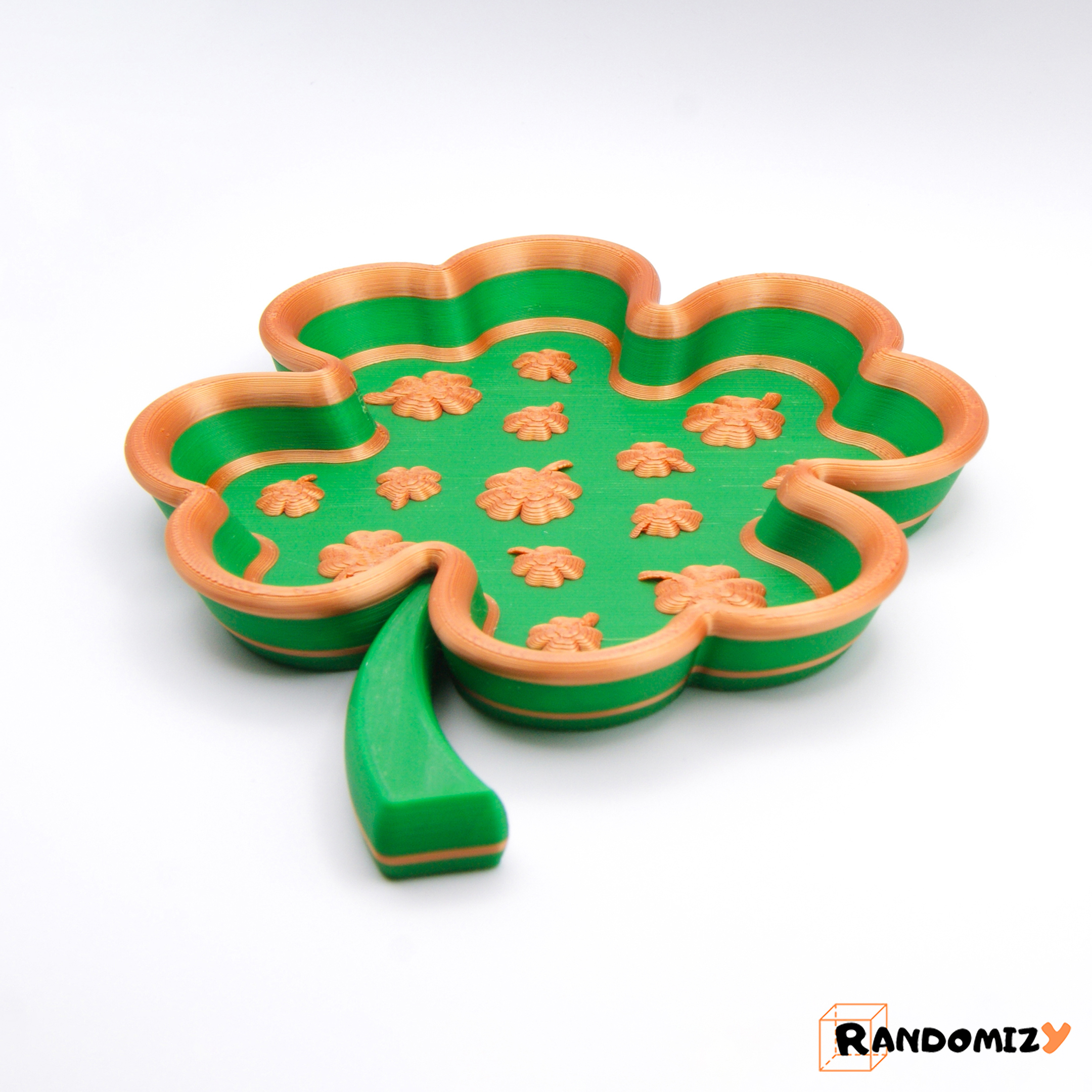 Four-Leaf Clover Tray/Bowl by Randomizy | Printables Store