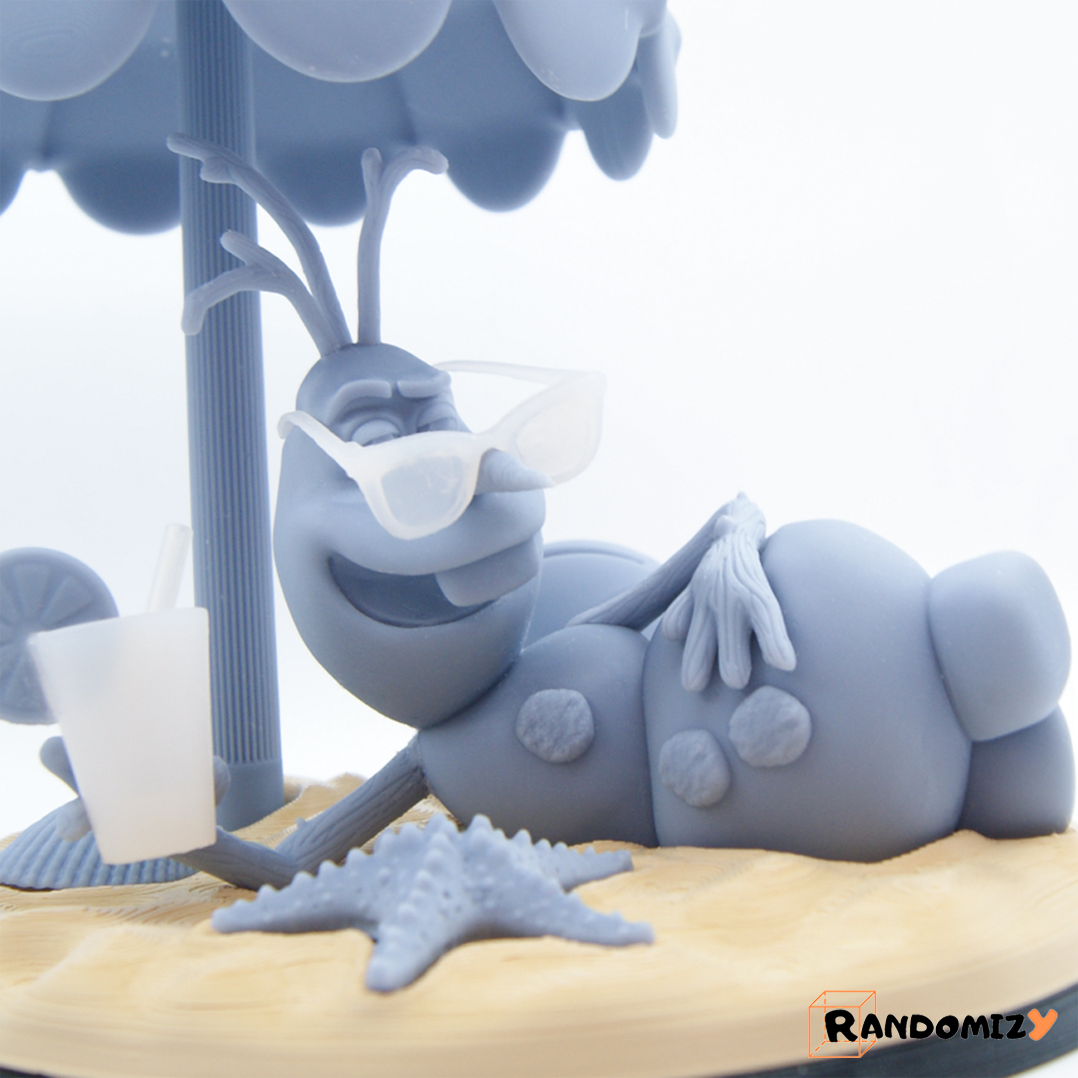 Olaf - Summer Diorama (Fanart) by Randomizy | Printables Store