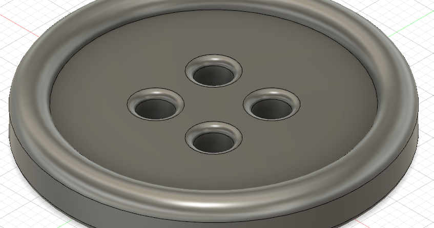 Button 20 mm by gillis | Download free STL model | Printables.com