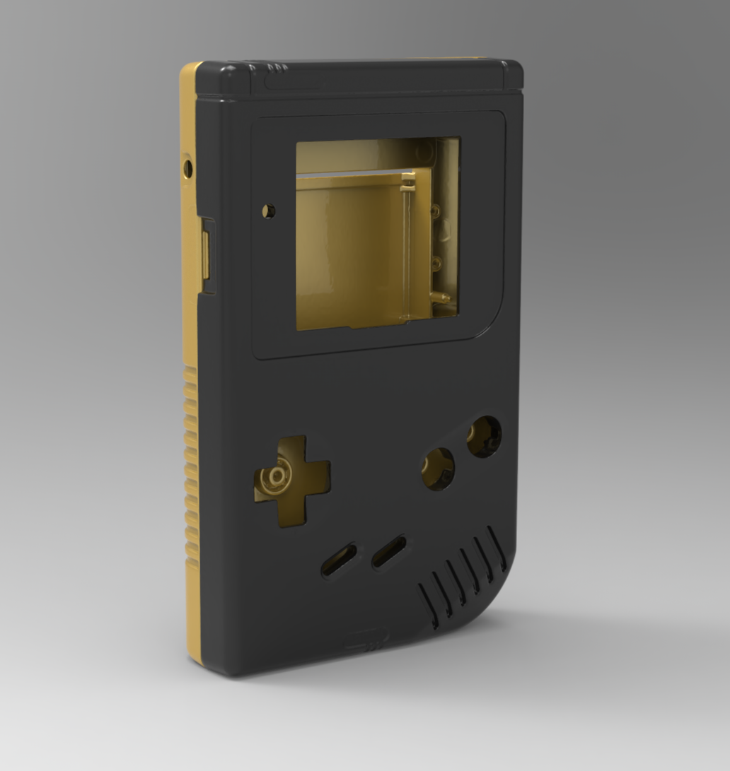 DMG GameBoy Scan by Andrei Azoitei | Download free STL model ...