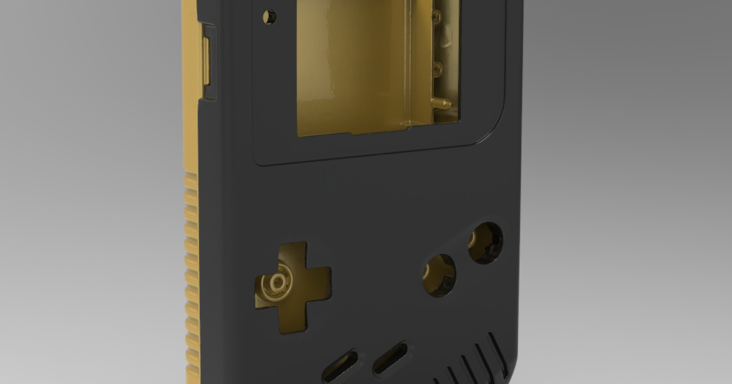 DMG GameBoy Scan by Andrei Azoitei | Download free STL model ...