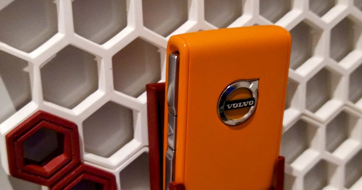 HSW Volvo Key Holder by Peter Petermann | Download free STL model ...