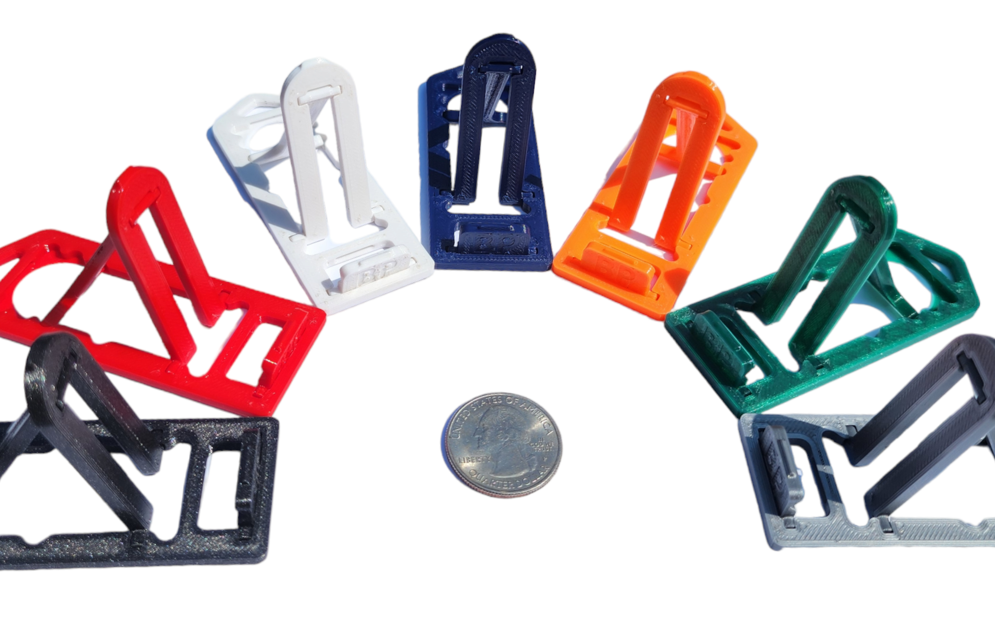 Foldable Phone Stand Keychain by BP | Download free STL model ...