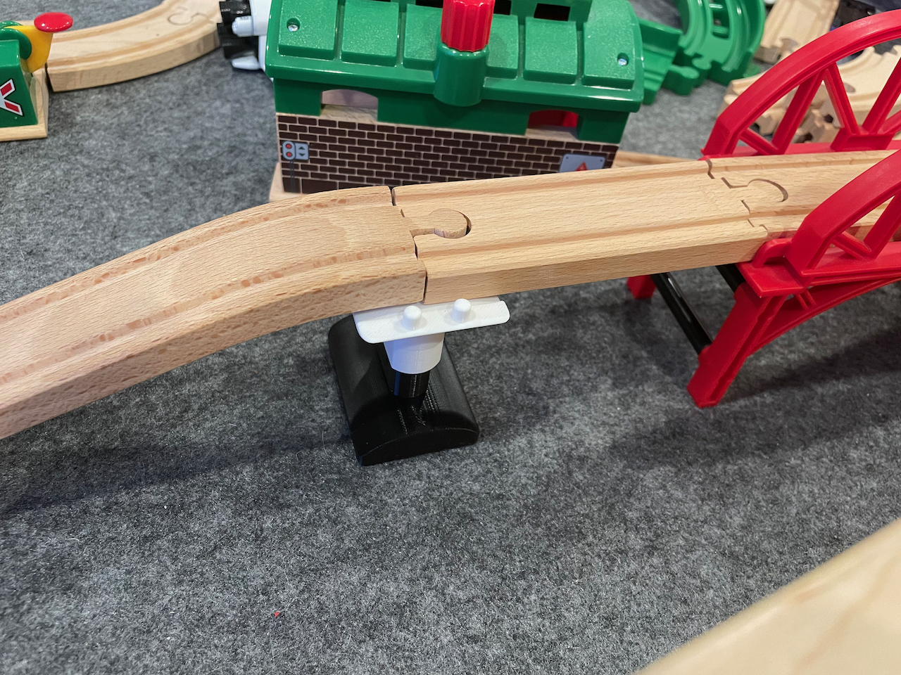 Wooden Train Bridge Supports Multi-level by Yukiko Añonuevo | Download ...