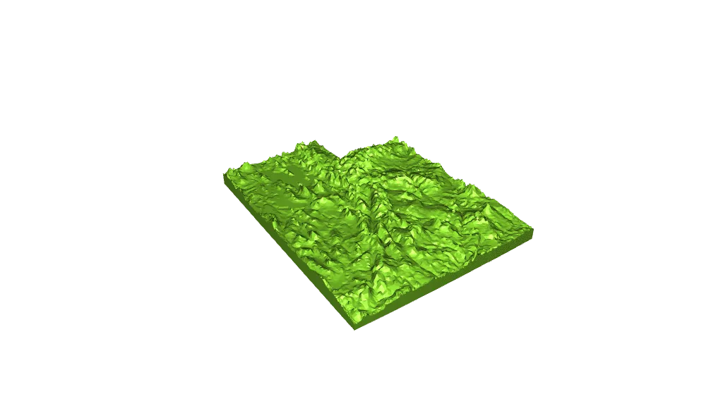 Utah, USA (UT) Topographic Map with Rivers by ansonl | Download free ...