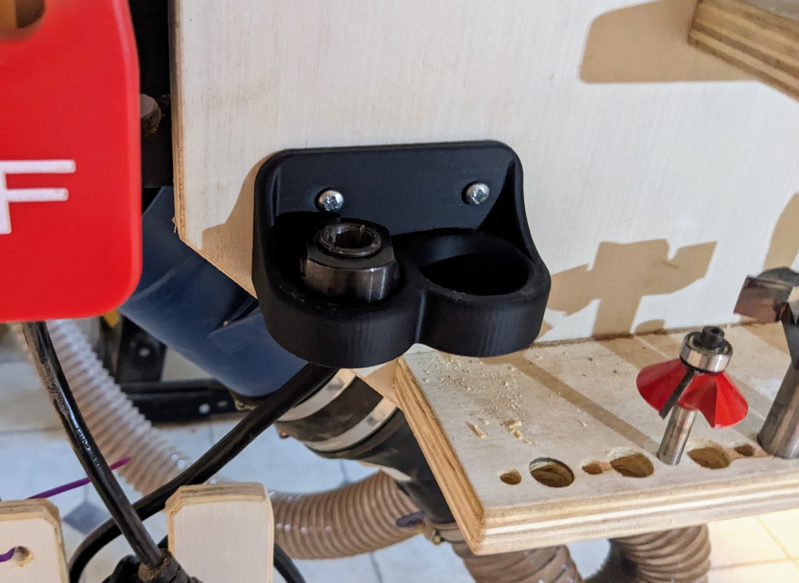 Collet holder for 30mm diameter router collets by shoooo | Download ...