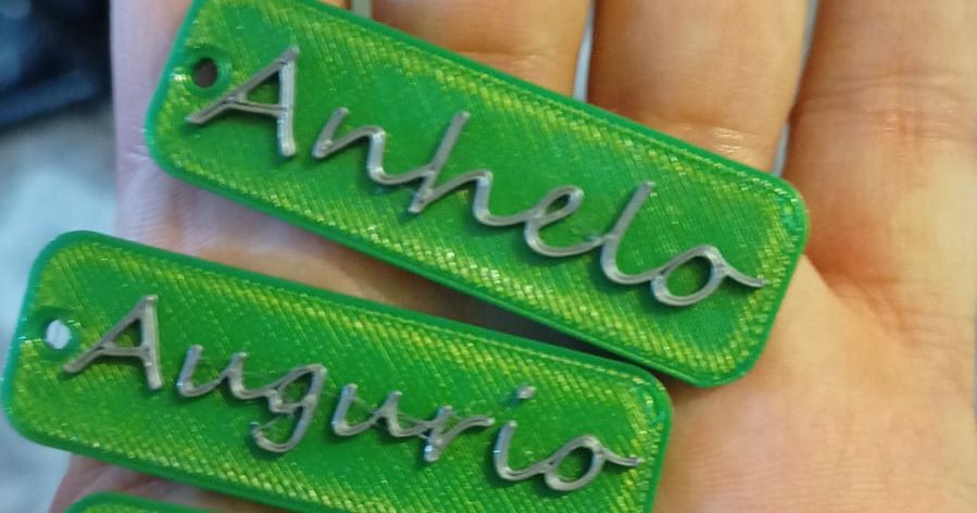 Customizable Blank keychain (llavero en blanco customizable) by ...