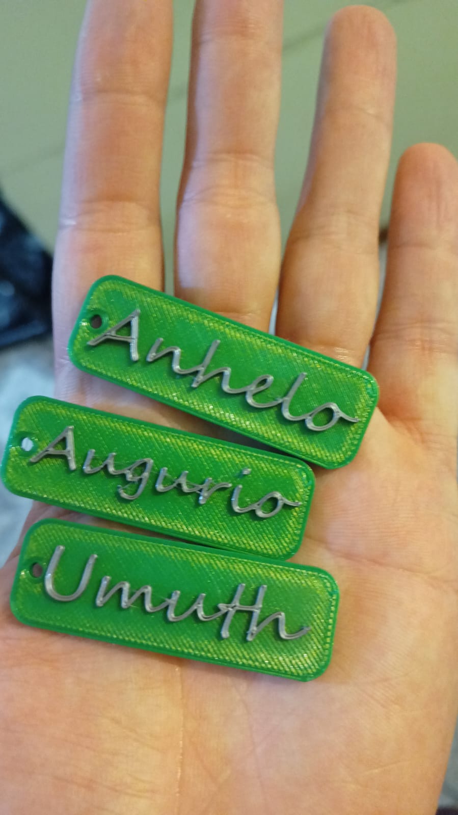 Customizable Blank keychain (llavero en blanco customizable) by ...