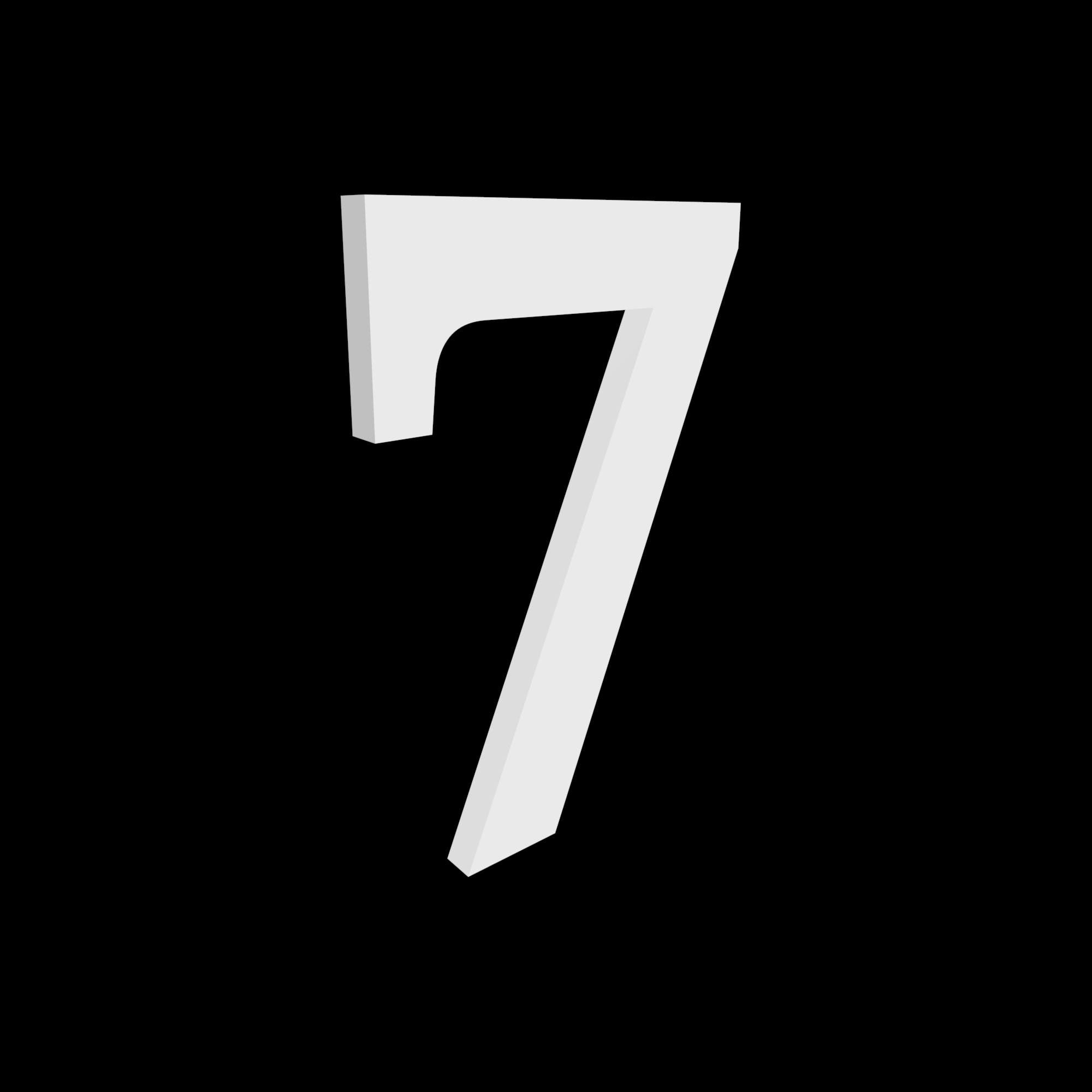 House Numbers Collection / 0-9 / ABCD / 170mm height / Serif by Weshape ...