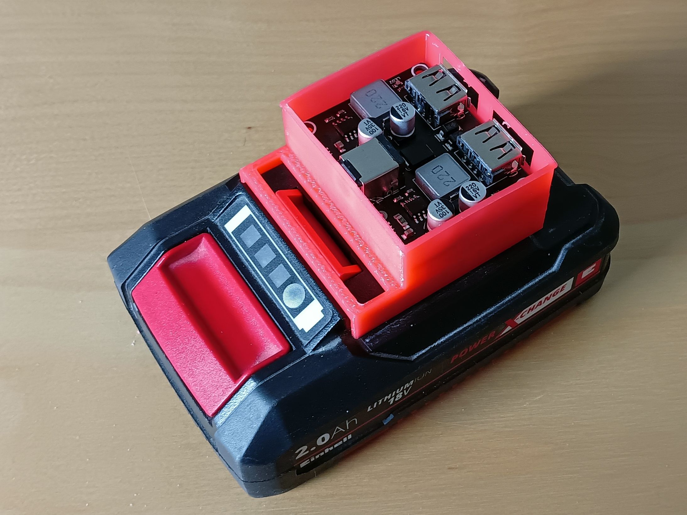Einhell Power X-Change USB Q2.0 Top by Starwhooper | Download free STL ...