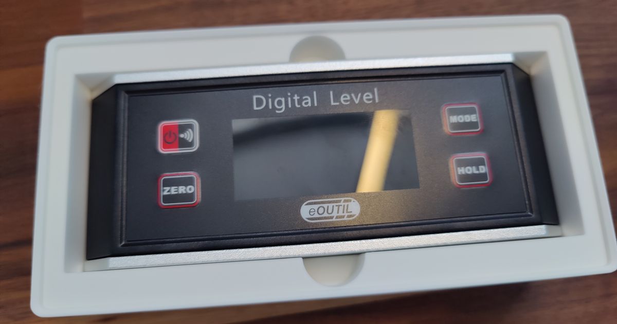 Gridfinity digital level by John | Download free STL model | Printables.com