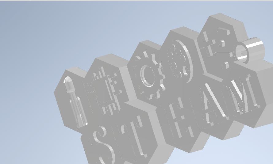 STEAM Logo Keychain by Sauraj Rathod | Download free STL model ...