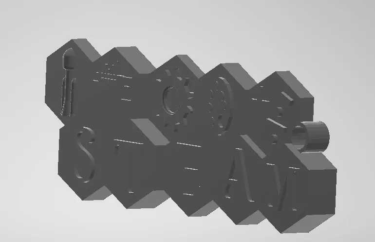 STEAM Logo Keychain by Sauraj Rathod | Download free STL model ...