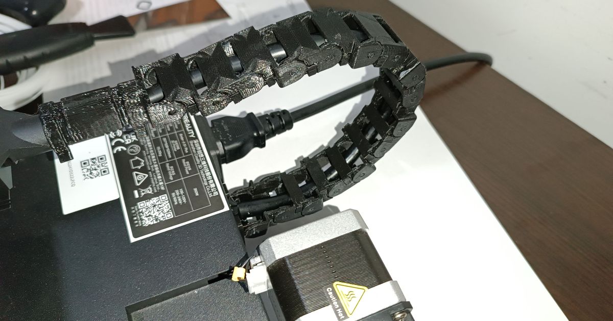 Ender 3 S1 Plus Cable Chain (Heated Bed) von Alexandre Barreto ...
