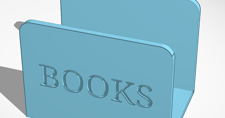 Book Holder by izy120 | Download free STL model | Printables.com