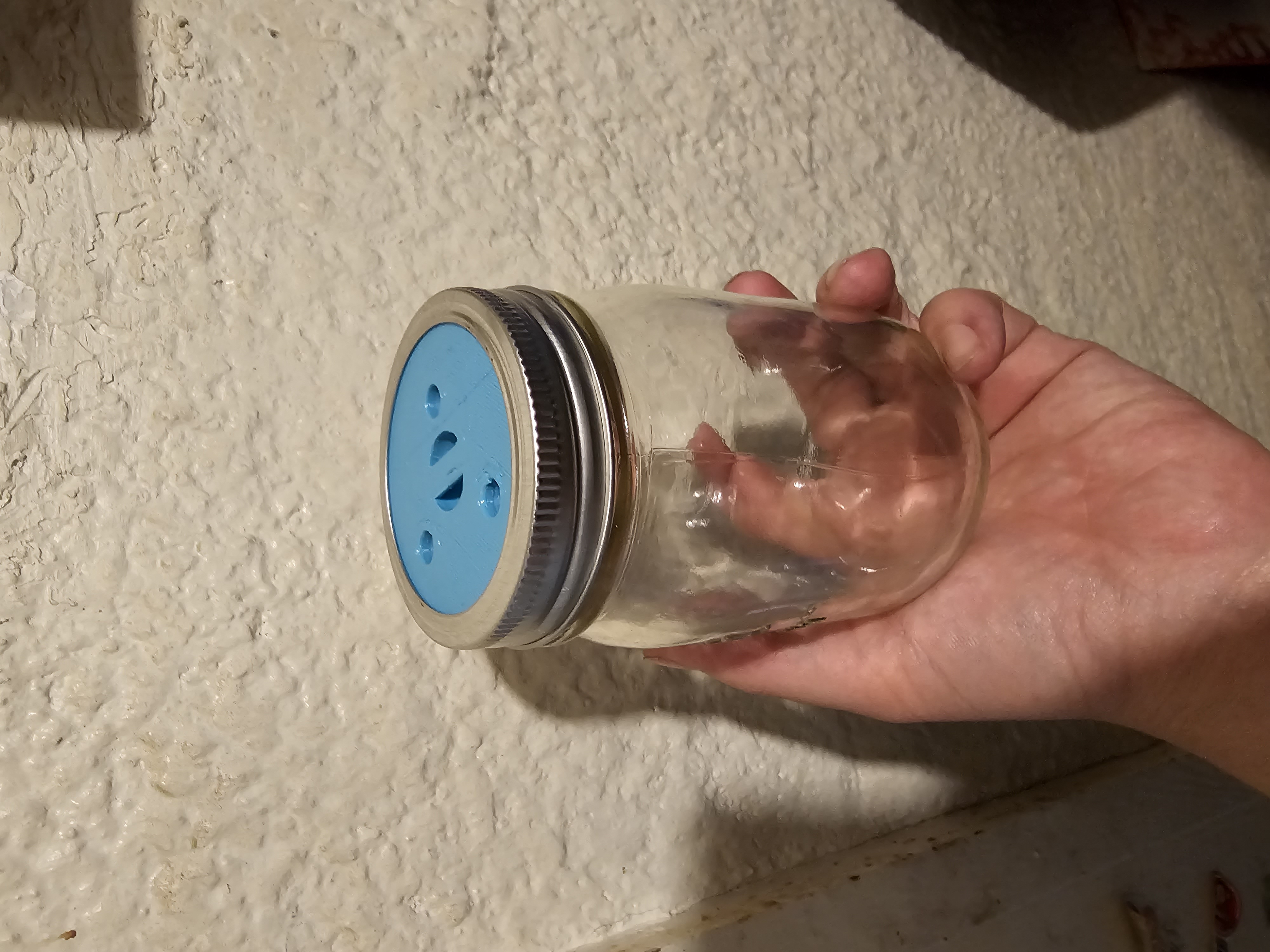 Mason Jar (standard mouth) Fly Trap Lid by Scotties3dprints | Download ...