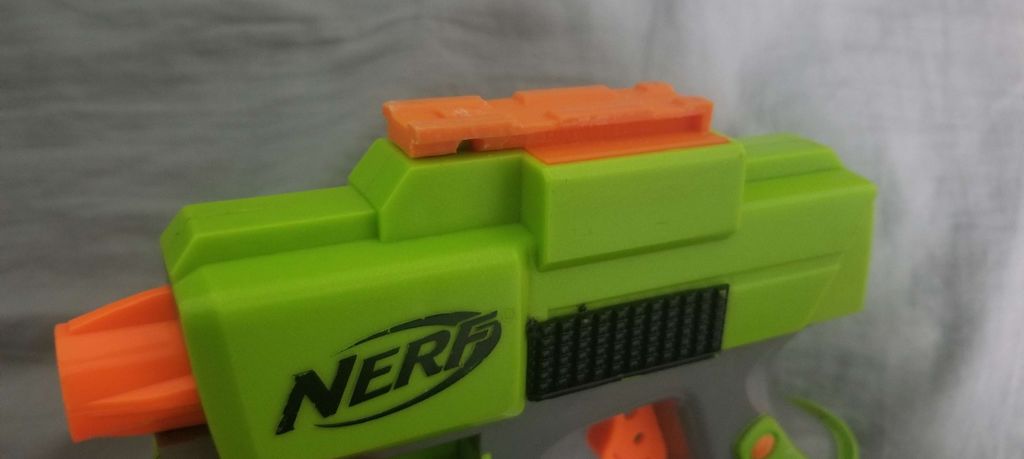 Nerf Dart Tag Strikefire Top Rail Insert by Finnish Dragon | Download ...