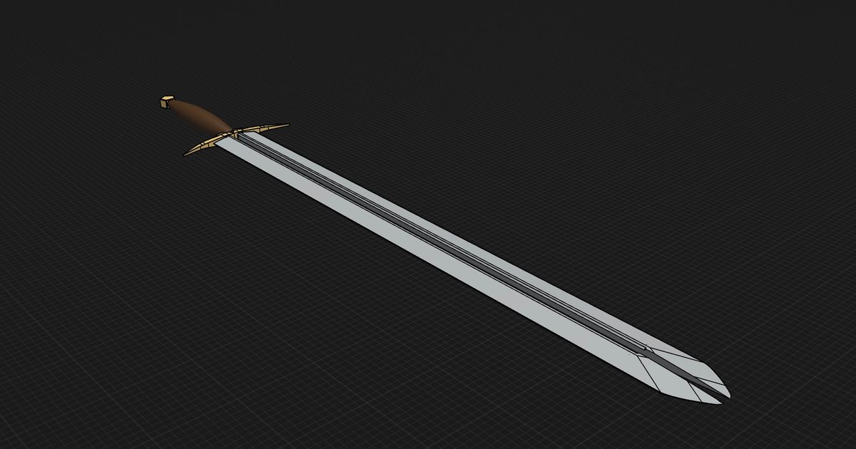 Sword by Maxmilián Wachtel | Download free STL model | Printables.com
