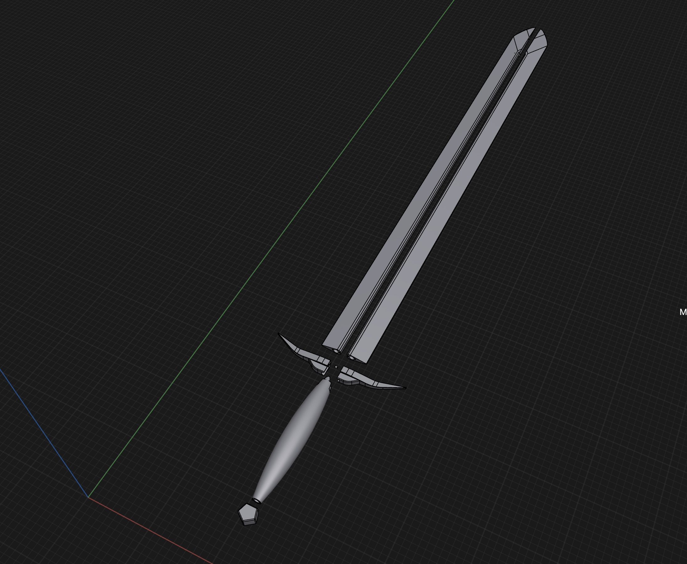Sword by Maxmilián Wachtel | Download free STL model | Printables.com