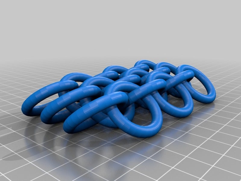 Parametric Chain Mail by Bike Cyclist | Download free STL model | Printables.com