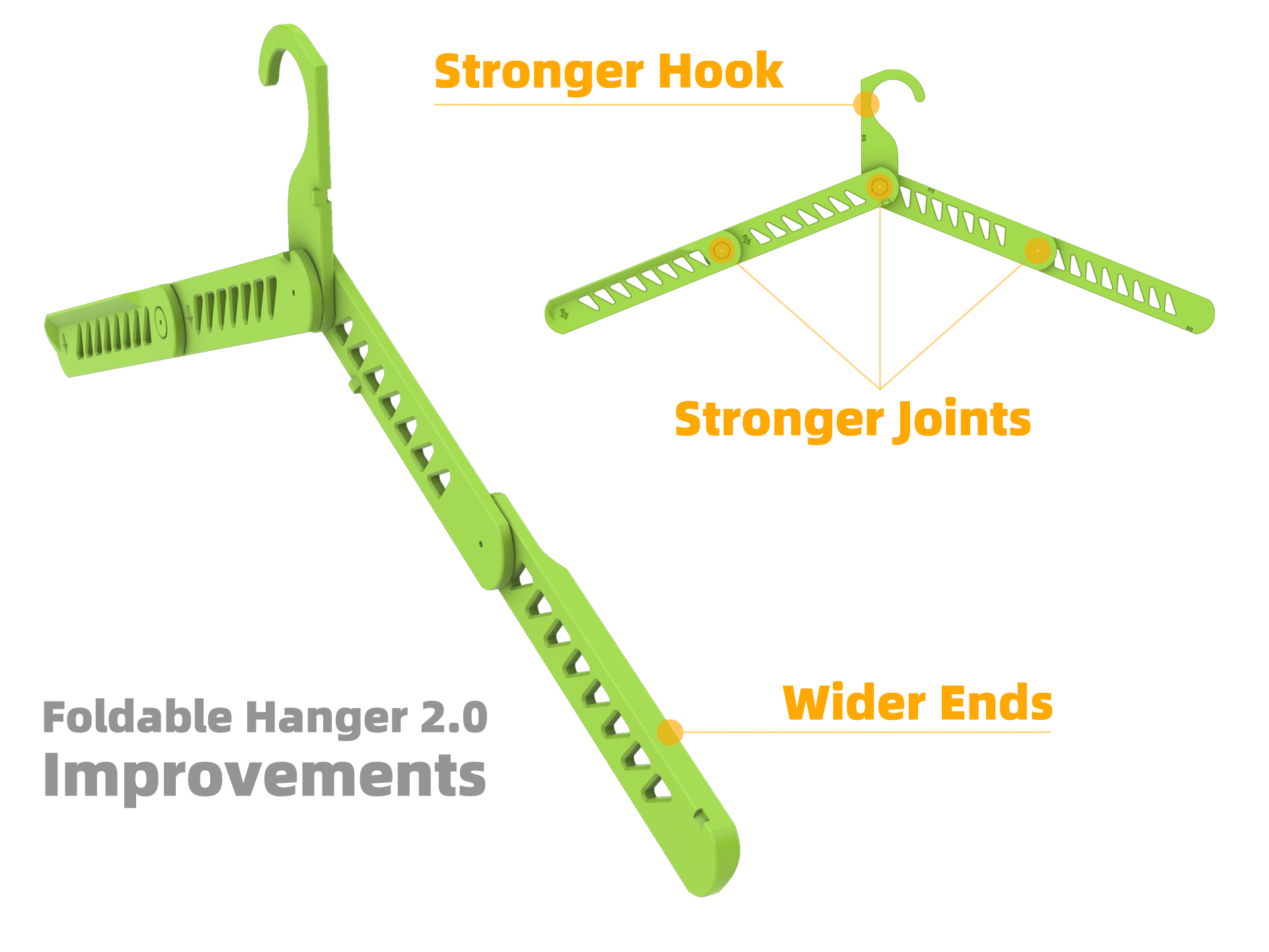 Foldable Hanger - print all at once by wuguigui | Download free STL ...