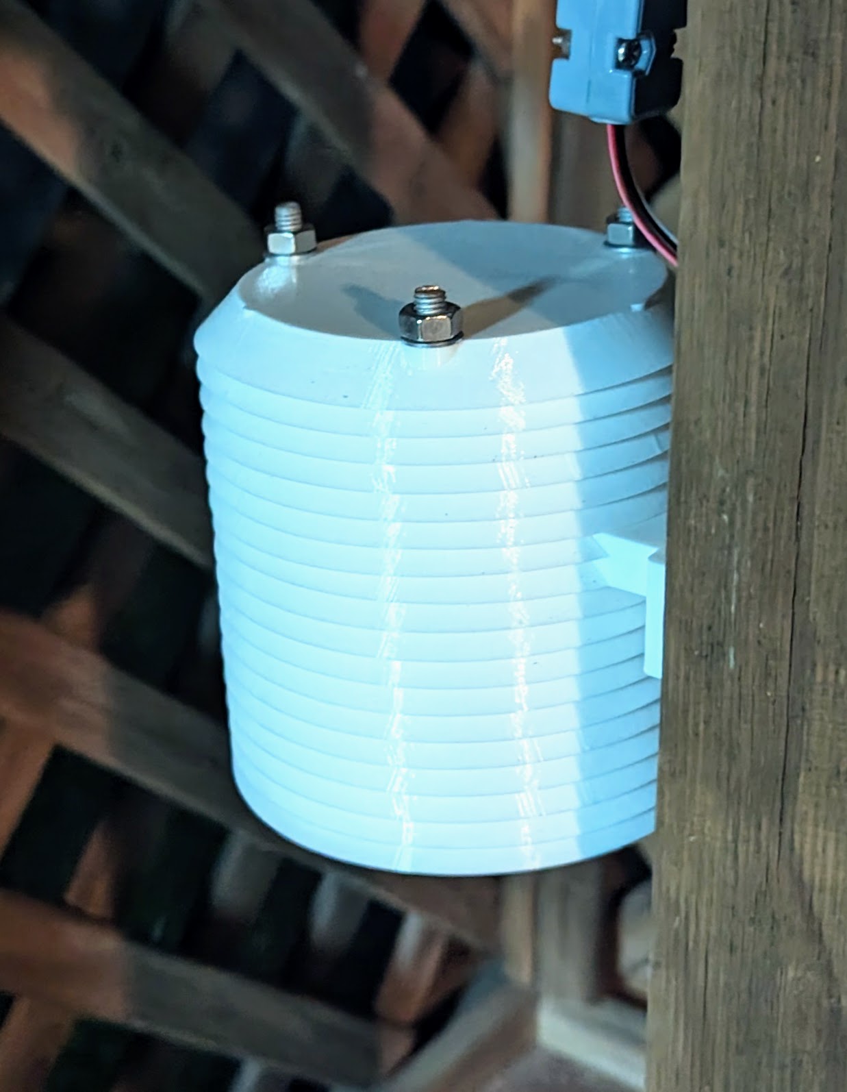 Weather Station Louvred Sensor Enclosure by Tim.Savage | Download free ...