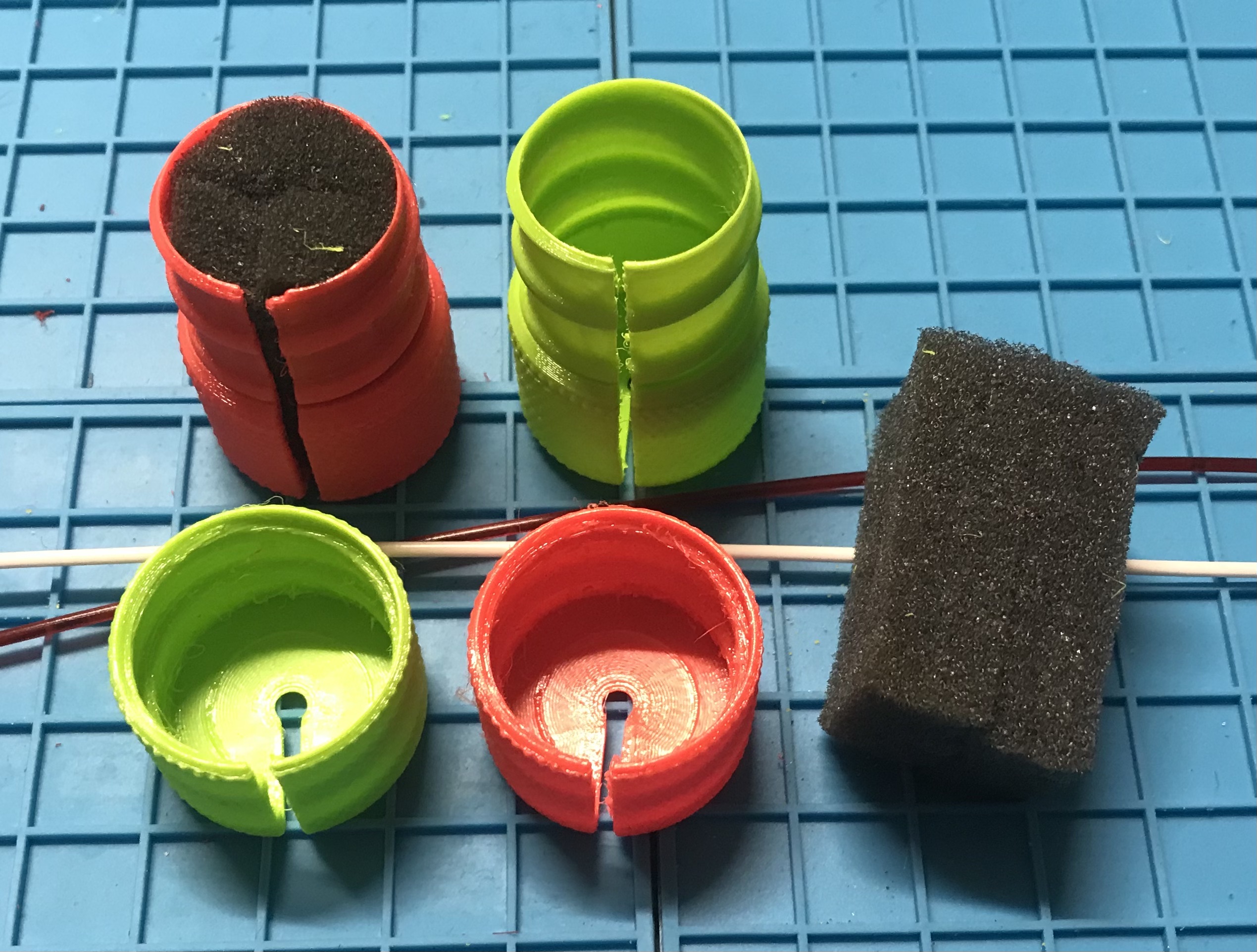 FilaClean - Filament Cleaner/Duster by te.3D | Download free STL model ...