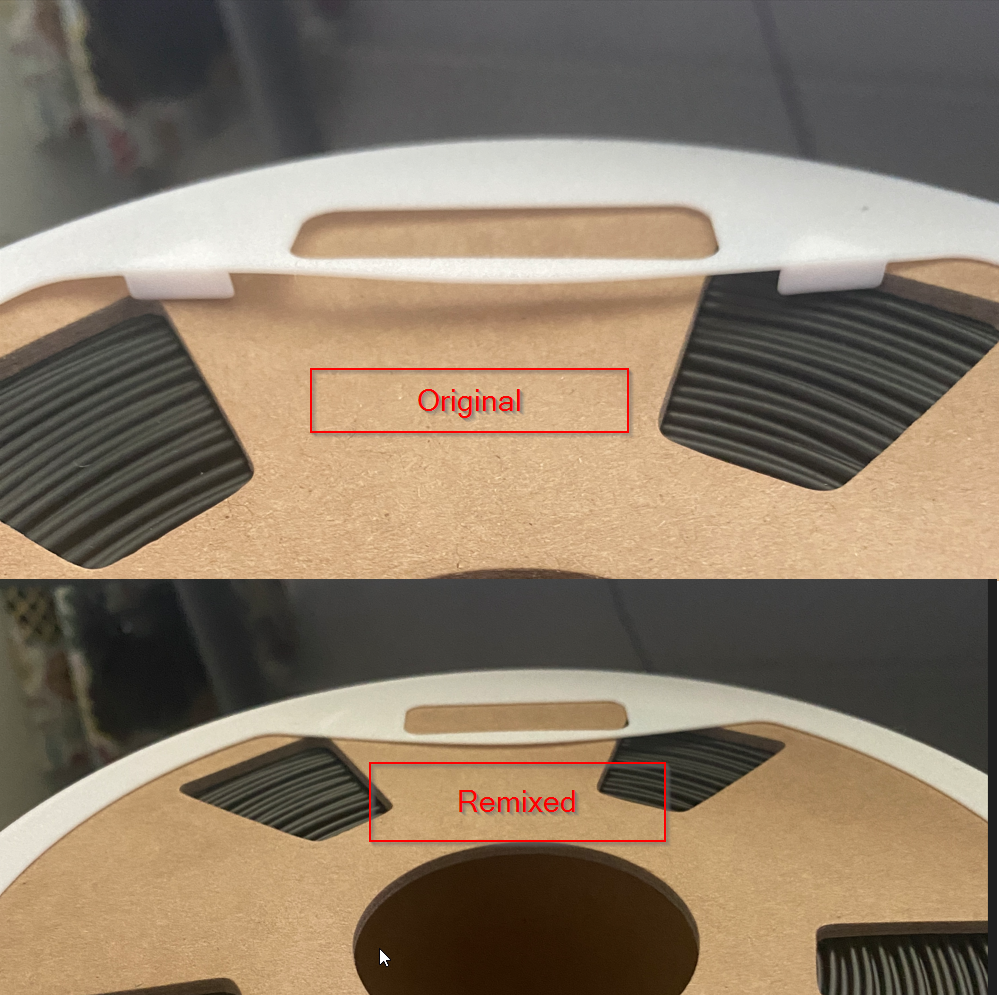 JAYO Cardboard Spool Ring Adapter for Bambu Lab AMS V2.0 por reimerm ...