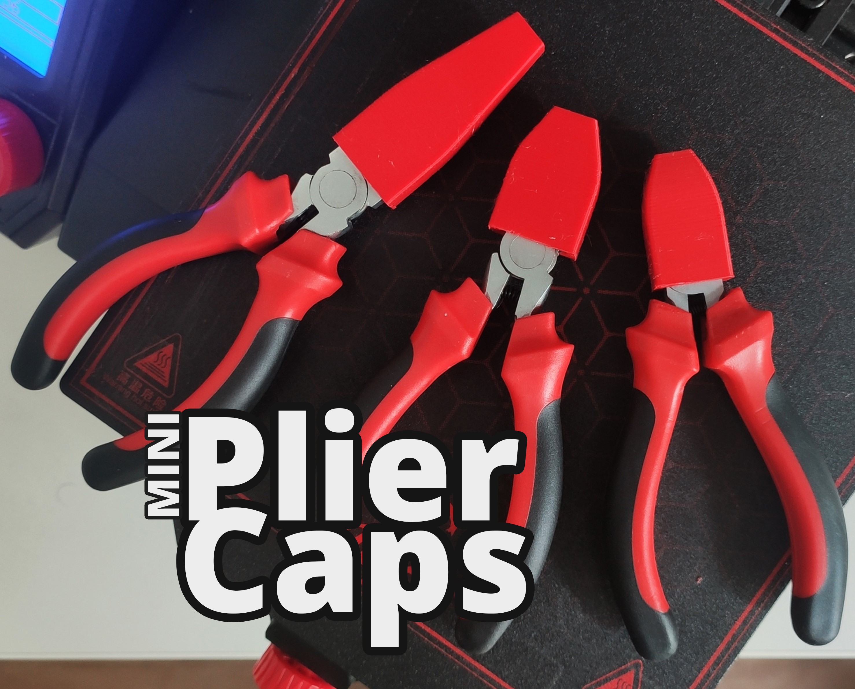 Mini Plier Caps by occupied_brain | Download free STL model ...
