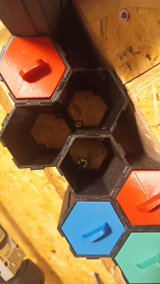Modular Hex drawer system by Lukas Heiligenbrunner | Download free STL ...
