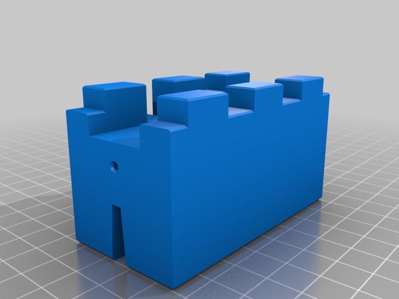 Castle Wall with Stairs for Modular Castle Playset por Bike Cyclist ...