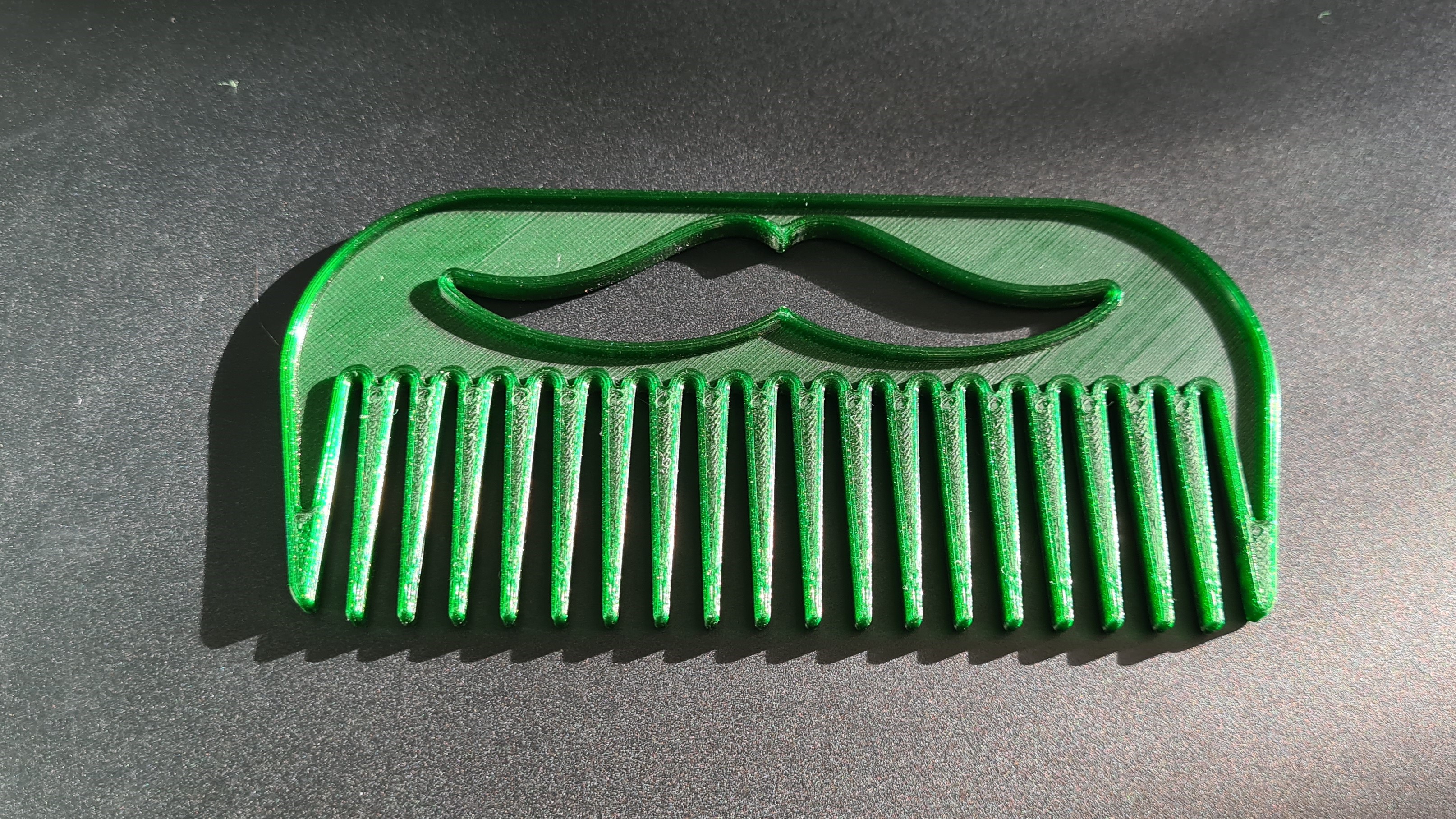 Wide Tooth Hair Comb by slavik kopanov | Download free STL model ...