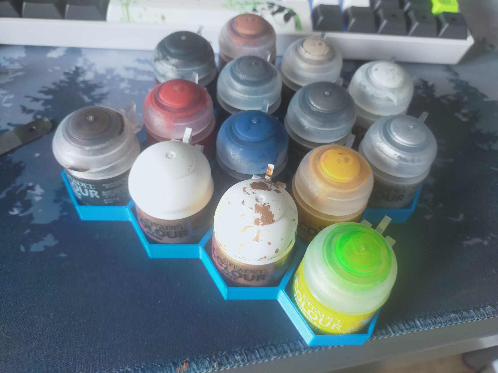 Citadel paint rack by Matoos | Download free STL model | Printables.com