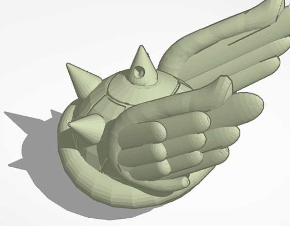 Mario Blue Shell by cheetah577 | Download free STL model | Printables.com