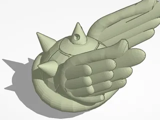 Mario Blue Shell by cheetah577 | Download free STL model | Printables.com