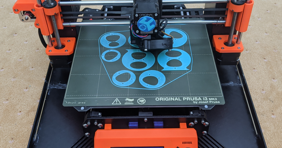 Prusa i3 Trash Tray (parametric) by MaMoth 42 | Download free STL model ...