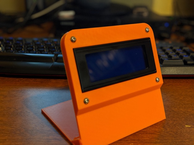 20 x 4 LCD Prototyping Stand Arduino by danderson | Download free STL ...