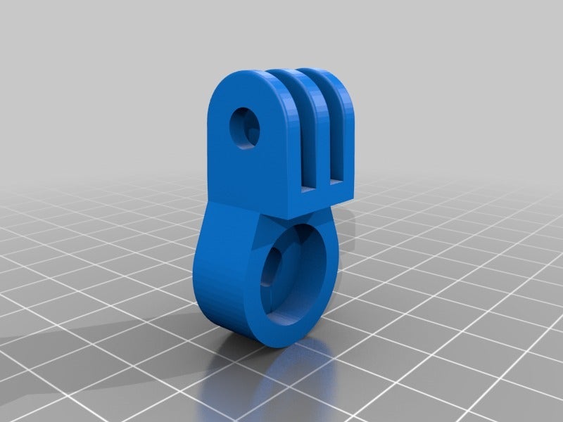 GoPro Adapter for Binoculars (Parametric) by Bike Cyclist | Download ...