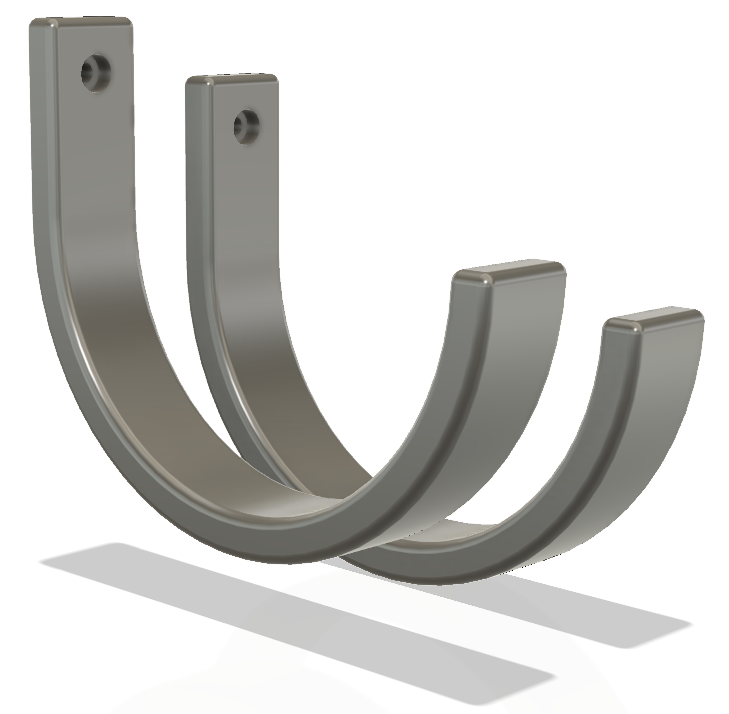 Hooks for large paper rolls by thomers | Download free STL model ...
