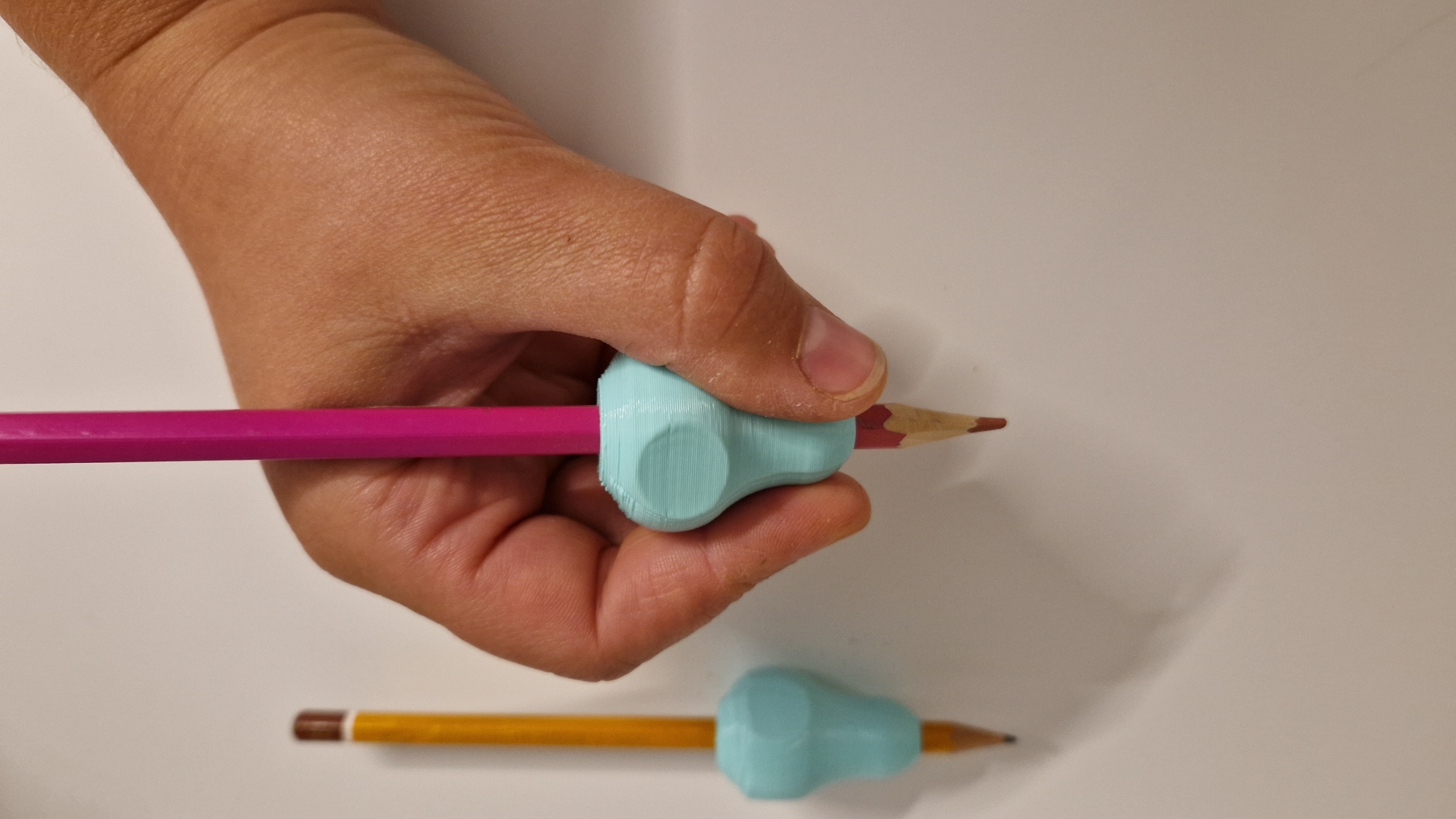 Assistive Pencil grip with roll-off stoppers by Gintare Cer | Download ...